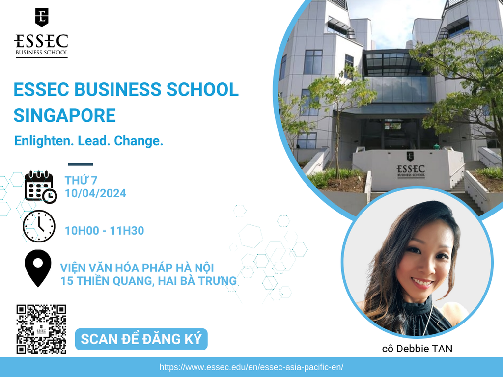 GẶP GỠ TRỰC TIẾP TRƯỜNG ESSEC BUSINESS SCHOOL SINGAPORE – Quy trình hỗ ...