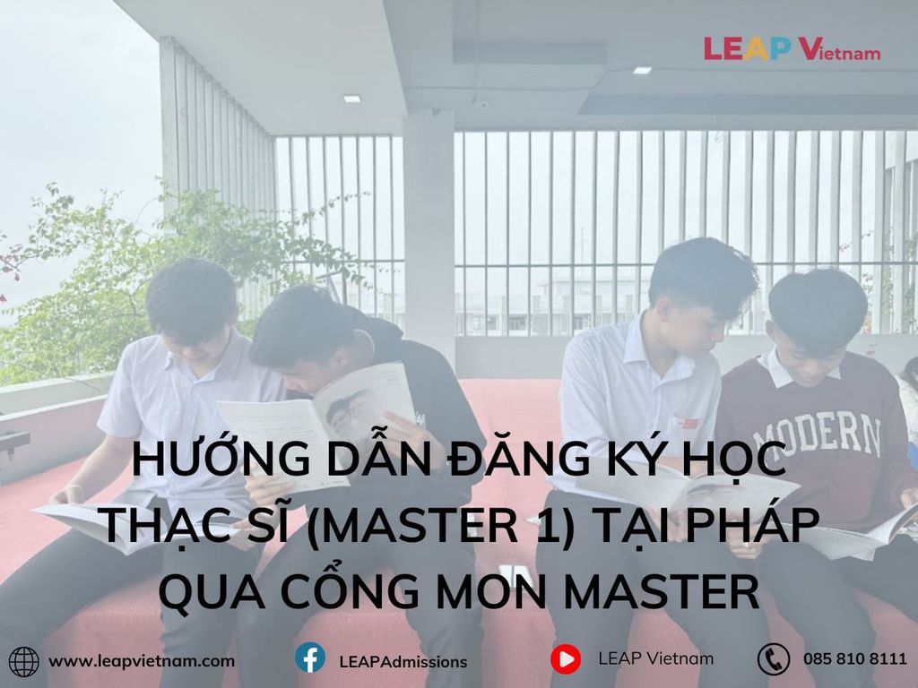 Hướng Dẫn Đăng Ký Học Thạc Sĩ (Master 1) Tại Pháp Qua Cổng Mon Master ...