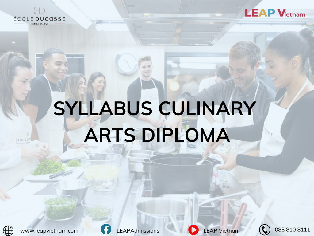 École Ducasse - Syllabus Culinary Arts Diploma – Quy trình hỗ trợ vào ...