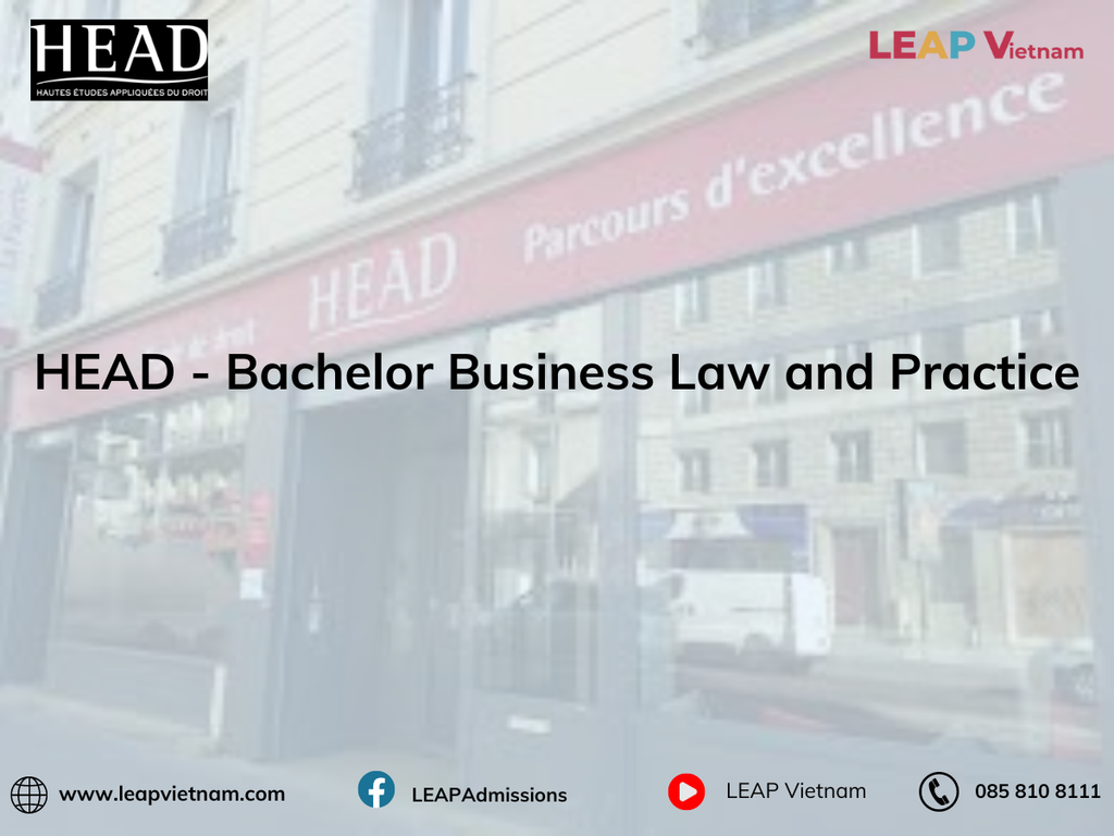 HEAD - Bachelor Business Law and Practice – Quy trình hỗ trợ vào các ...