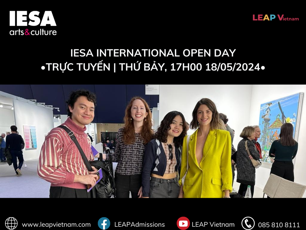 IESA International Open Day – Quy trình hỗ trợ vào các Trường Lớn tại Pháp