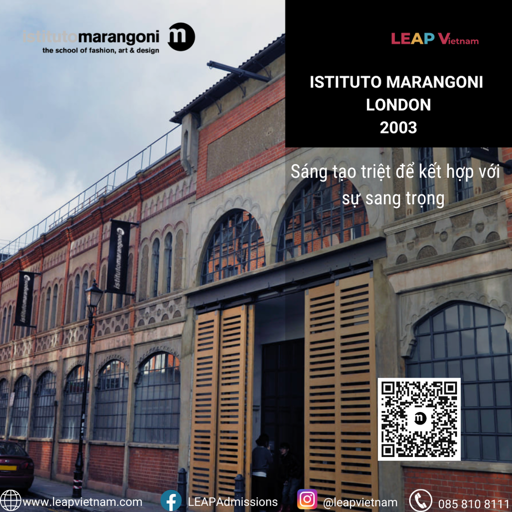 Istituto Marangoni London The School of Fashion & Design - Các chương ...