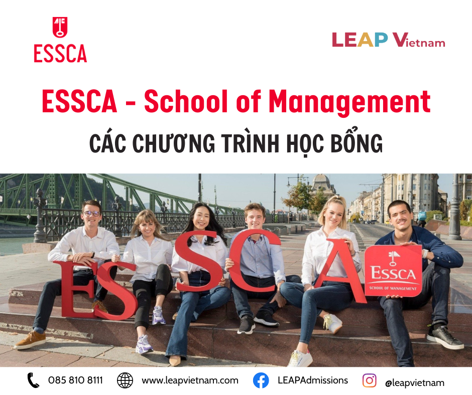 ESSCA-SCHOOL OF MANAGEMENT: CÁC CHƯƠNG TRÌNH HỌC BỔNG – Quy trình hỗ ...