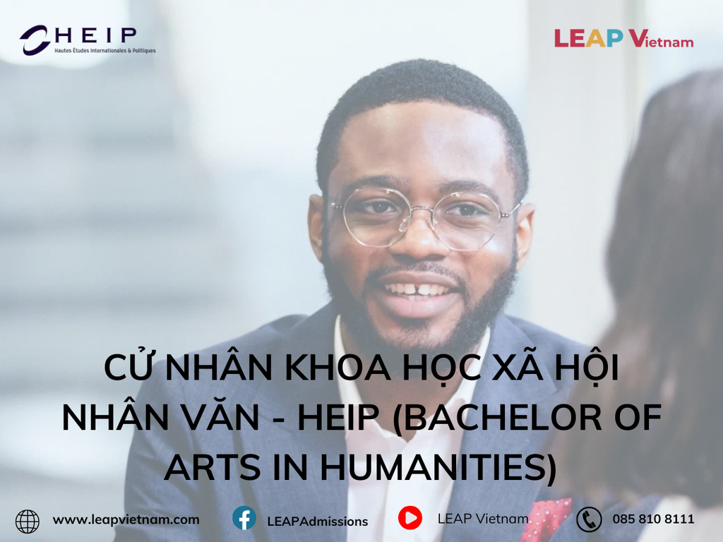 Cử nhân Khoa học Xã hội Nhân văn - HEIP – Quy trình hỗ trợ vào các ...