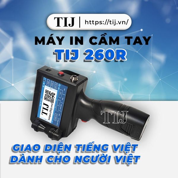 Máy In Date Cầm Tay TIJ 260R | Máy in hạn sử dụng cầm tay– TIJ Store