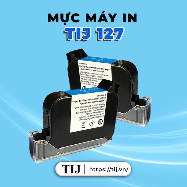 Mực in date cầm tay TIJ 127 | Khô nhanh, Siêu bám dính - Thích hợp mọi ...