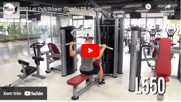 L550 Lat Pull/Rower (Dual) | TR Series