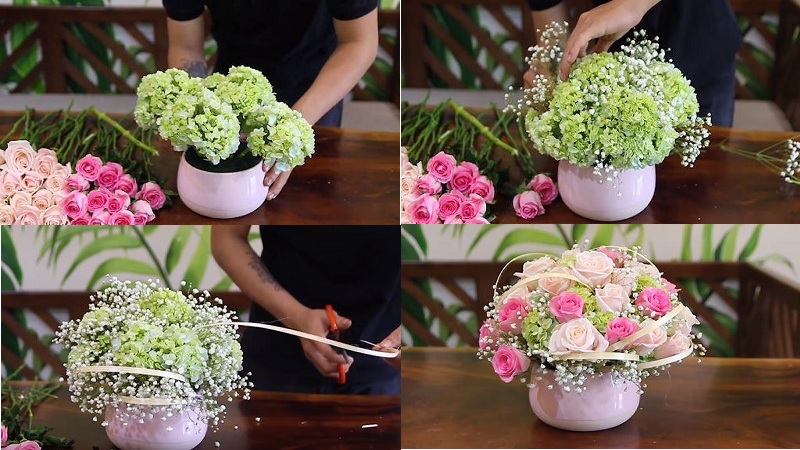 20 Cách cắm hoa hồng đẹp nhất phù hợp mọi không gian, đơn giản 2025 – Flosa