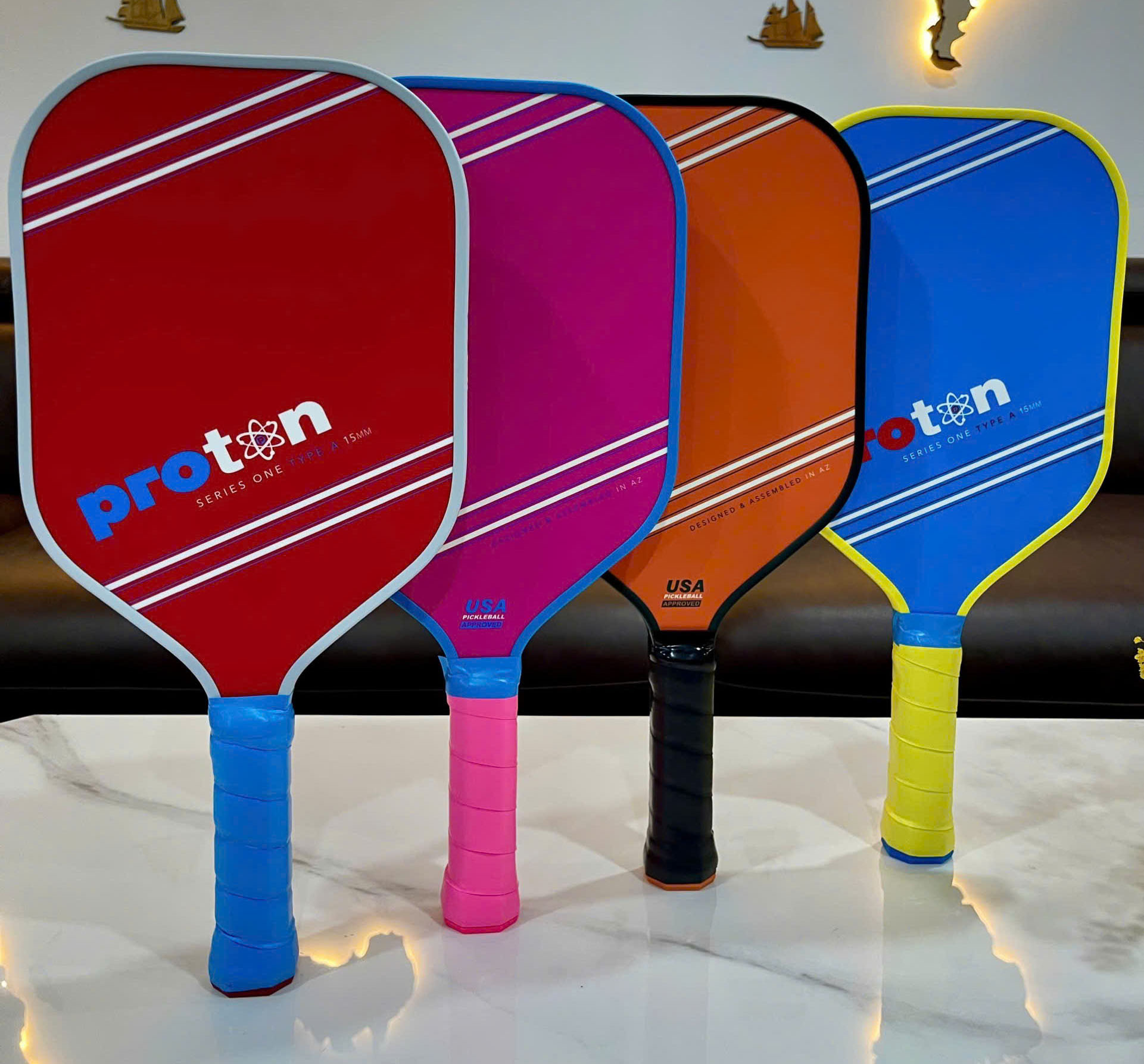 Review vợt Pickleball Proton Series One- Type A- Player Model ( Lõi mớ ...