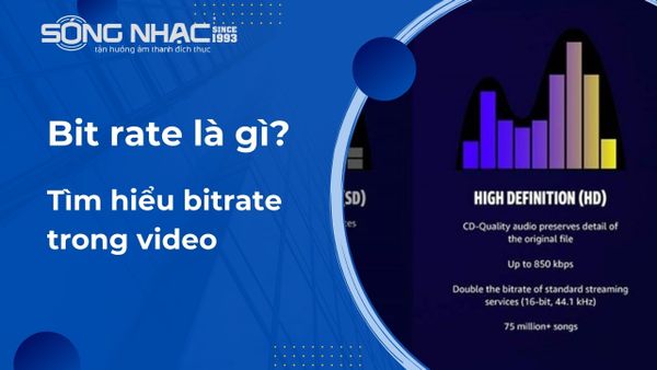 Bit rate là gì? Tìm hiểu bitrate trong video – SÓNG NHẠC AUDIO