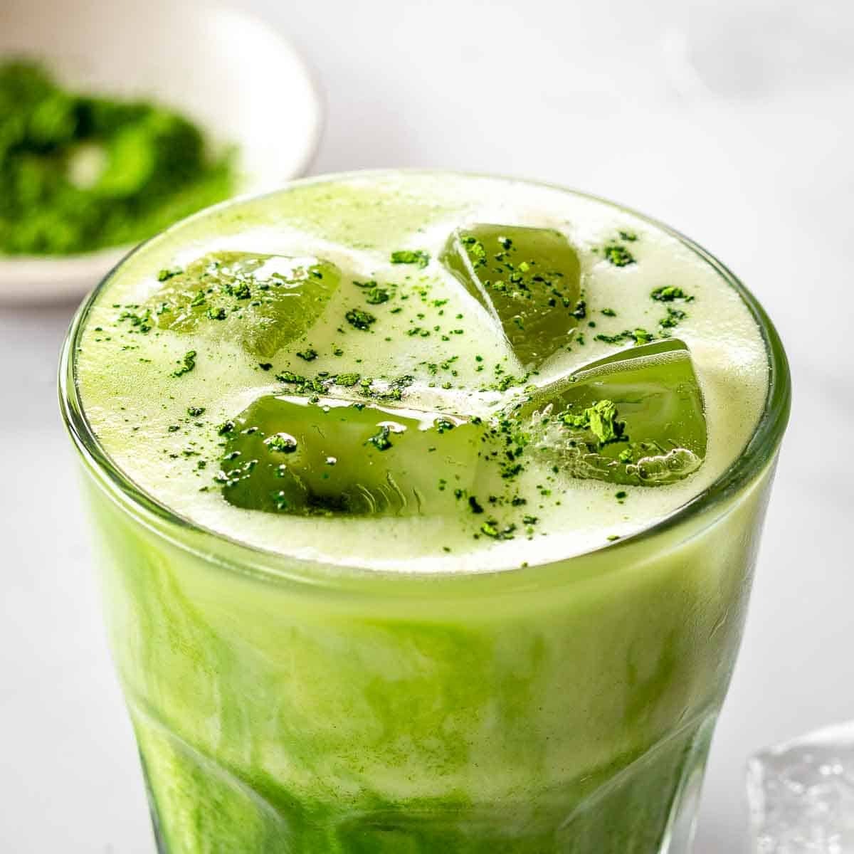Bật Mí Cách Pha Matcha Latte Đá Thơm Ngon, Khó Cưỡng | ecoeshop.vn