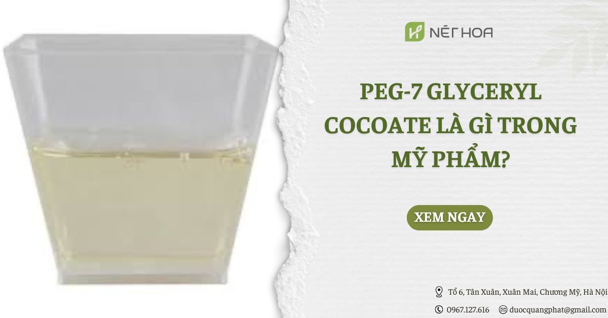 Peg 7 Glyceryl Cocoate Danger _ Peg Peau Fragile – UMMLR