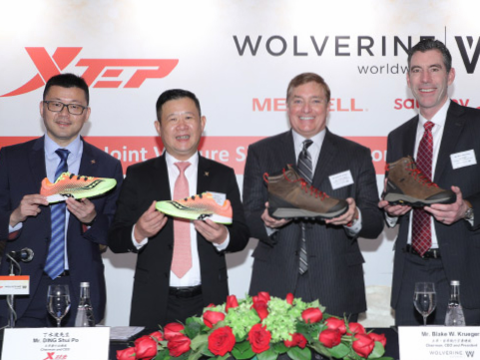 XTEP COMBINED WITH WOLVERINE TO ESTABLISH A JVVENTURE COMPANY. BUSINES ...