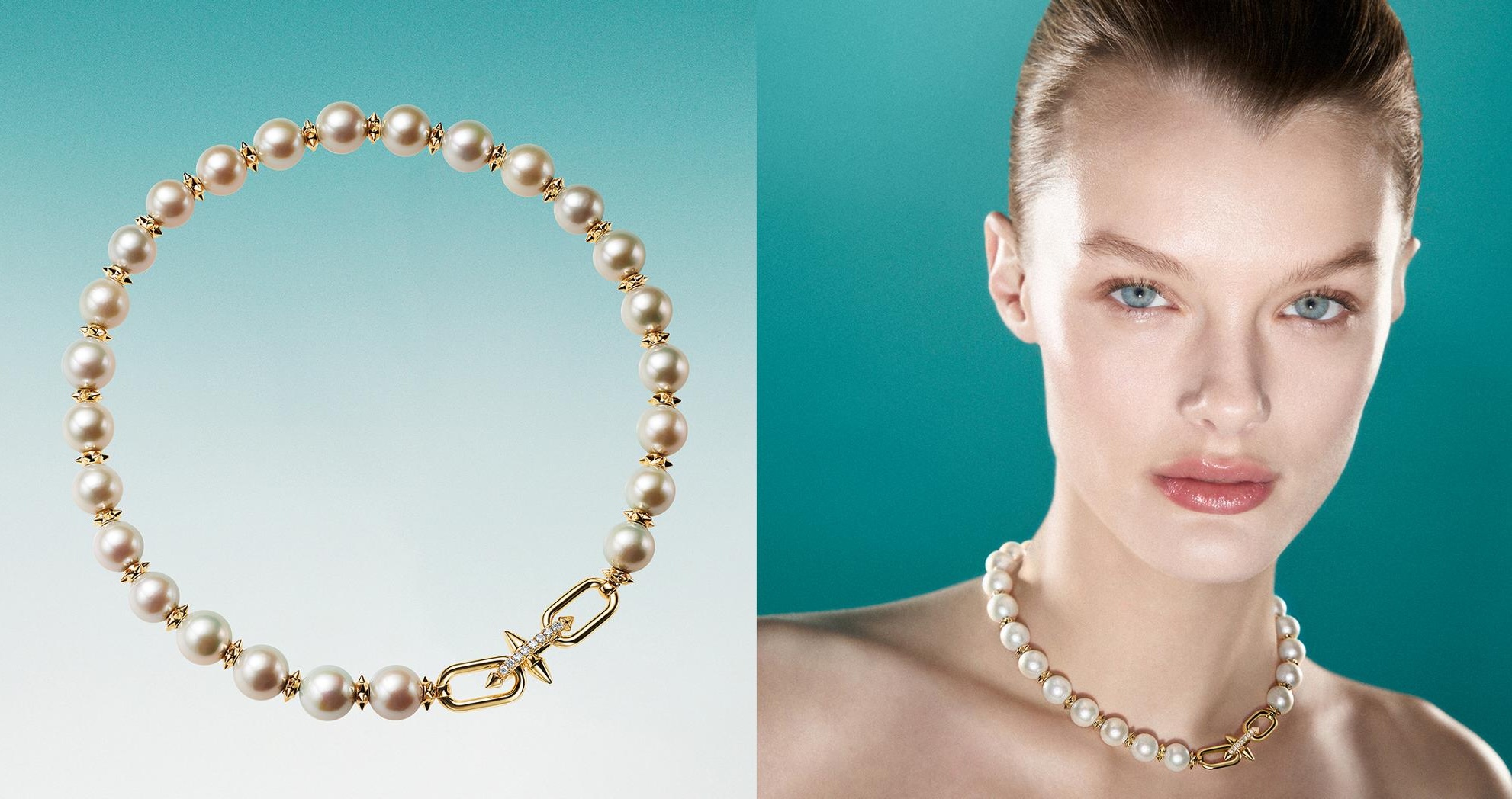 Ngọc trai quý phái tôn vinh vẻ đẹp cổ điển trong BST Tiffany Titan mới ...