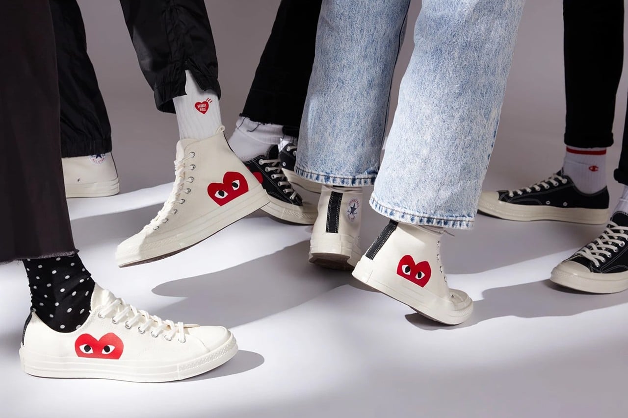Converse x CDG: Sự Hòa Quyện Giữa Cổ Điển và Sáng Tạo – LUXITY