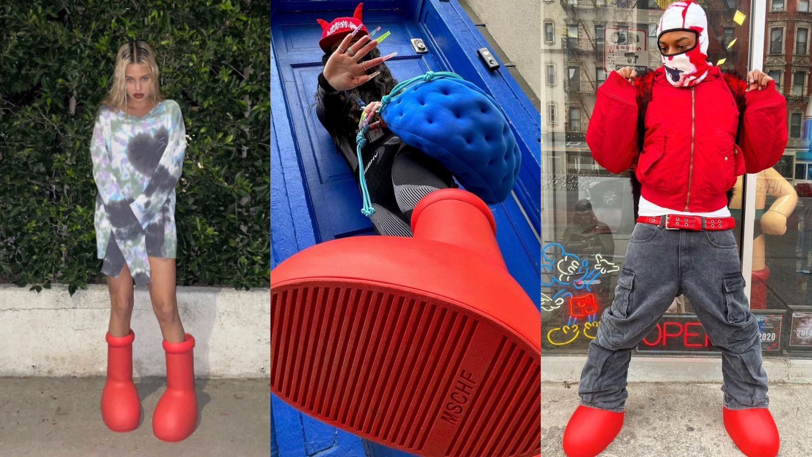 Đôi ủng đỏ ngoại cỡ của MSCHF có gì mà gây sốt toàn cầu? – LUXITY