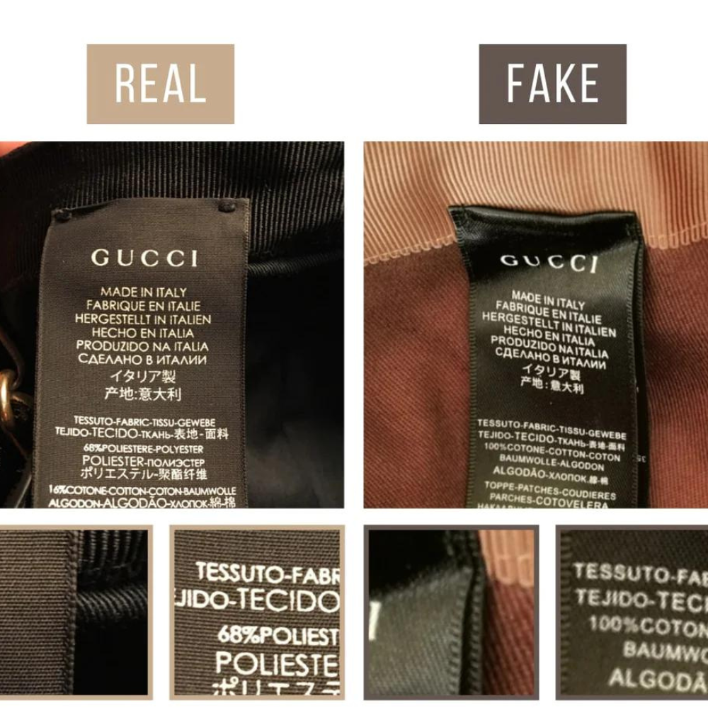 Soi đồ hiệu: Những mẹo nhỏ giúp bạn phân biệt mũ Gucci real và fake ...