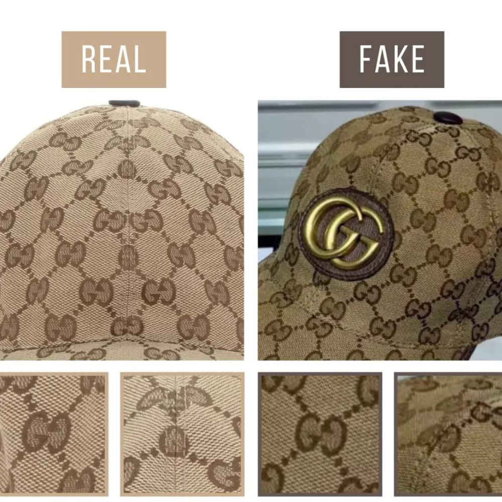 Soi đồ hiệu: Những mẹo nhỏ giúp bạn phân biệt mũ Gucci real và fake ...