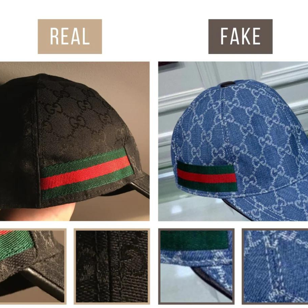 Soi đồ hiệu: Những mẹo nhỏ giúp bạn phân biệt mũ Gucci real và fake ...
