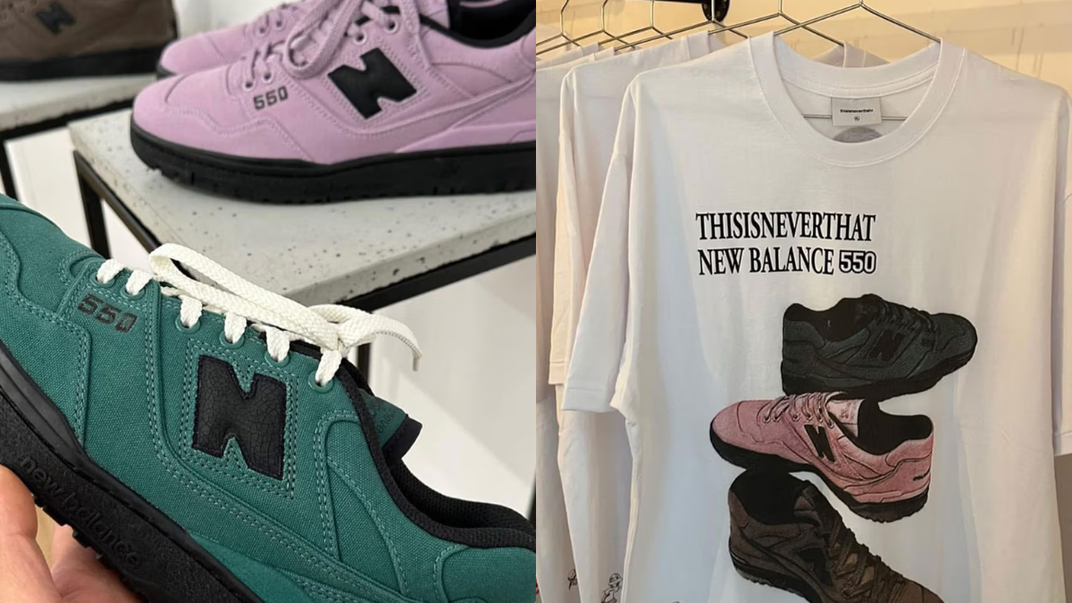 Sự trở lại của thisisneverthat's x New Balance 550