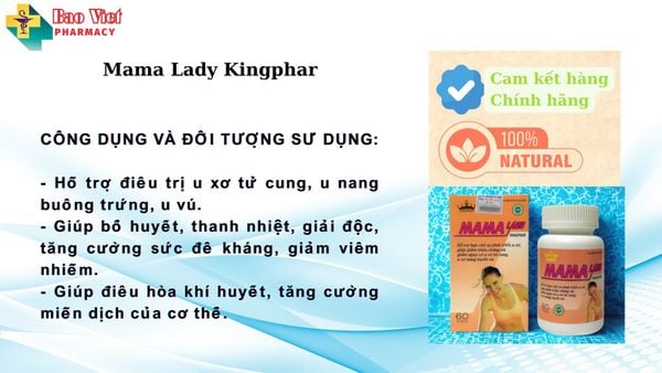 MAMA LADY – Nhà thuốc Bảo Việt