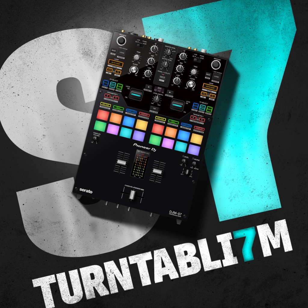 TURNTABLI7M: Meet the DJM-S7 scratch style 2-channel performance DJ mi ...
