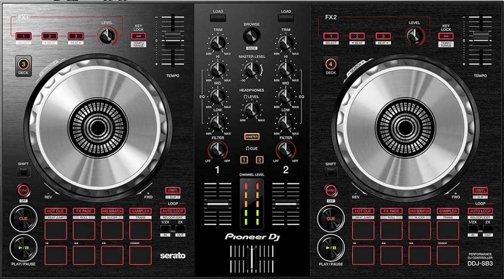 DDJ-SB3 | 2-channel DJ controller for Serato DJ Lite – AlphaThetaVn