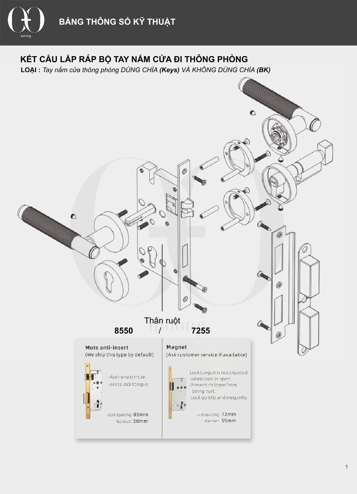 Lock Spec – MoongDecor - Art of living stylishly