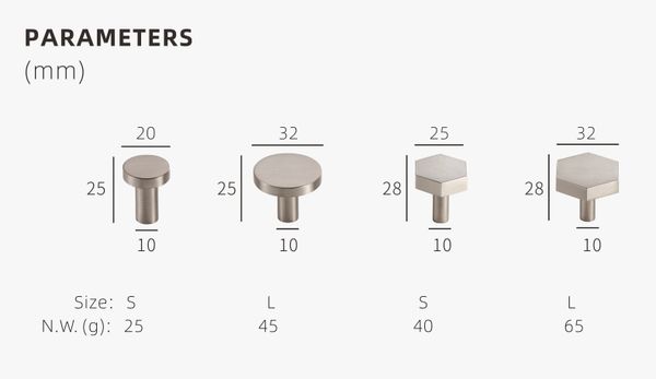 Moong Décor - Tay nắm tủ núm kéo đồng thau màu bạc | DH071 – MoongDecor ...