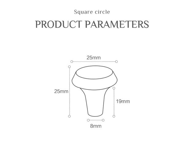 Tay nắm núm tủ đồng thau hiện đại | DH121 – MoongDecor - Art of living ...