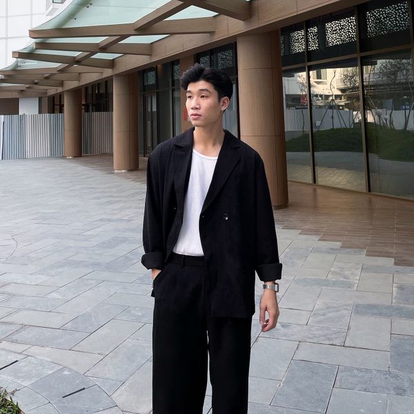 DUENDE Deviated Button Blazer – Duende