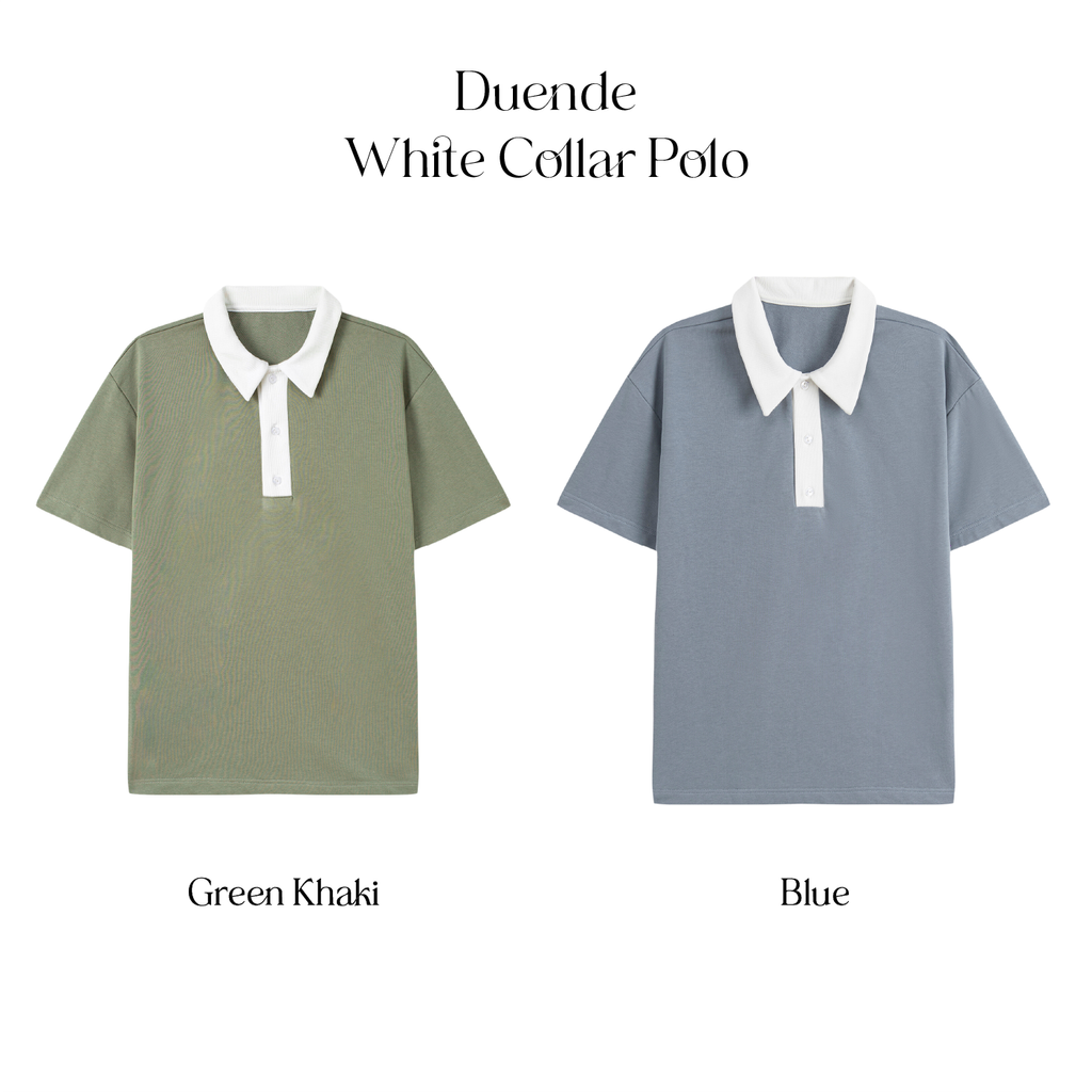 DUENDE White Collar Polo – Duende
