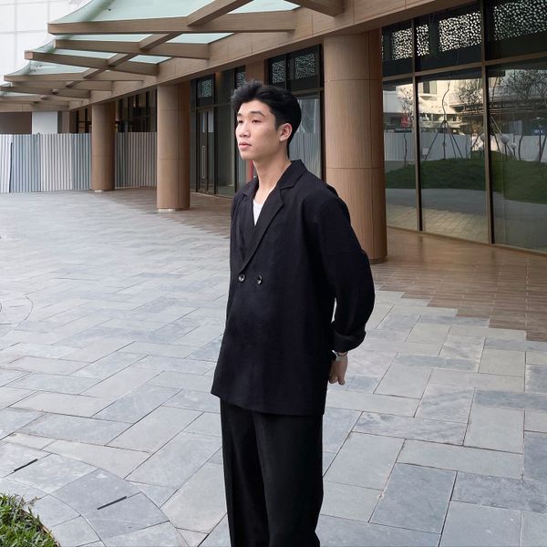 DUENDE Deviated Button Blazer – Duende