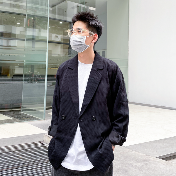 DUENDE Deviated Button Blazer – Duende