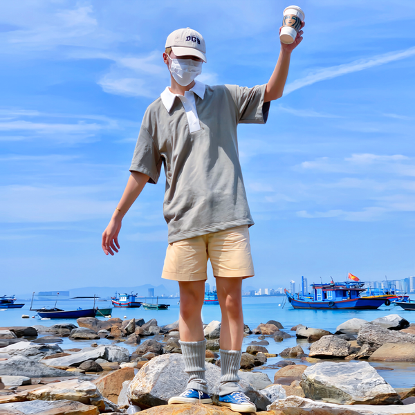 DUENDE White Collar Polo – Duende