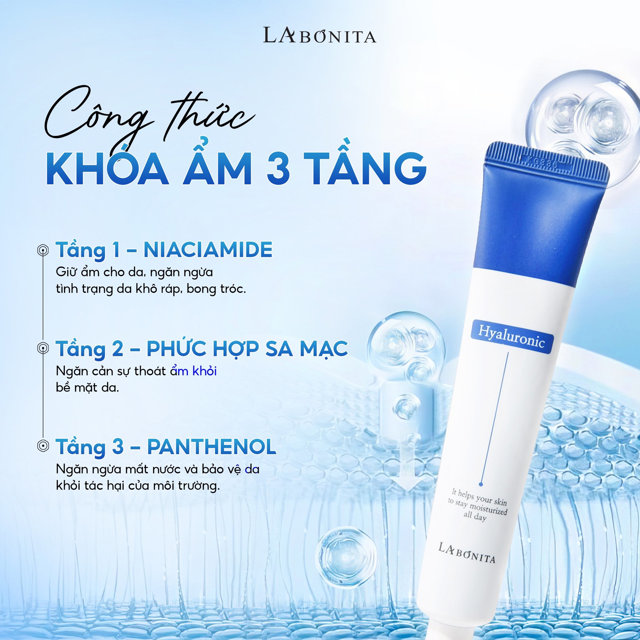 Kem Dưỡng Ẩm La Bonita Vital HA Cream - Bí Quyết Cấp Nước Đa Tầng Cho ...