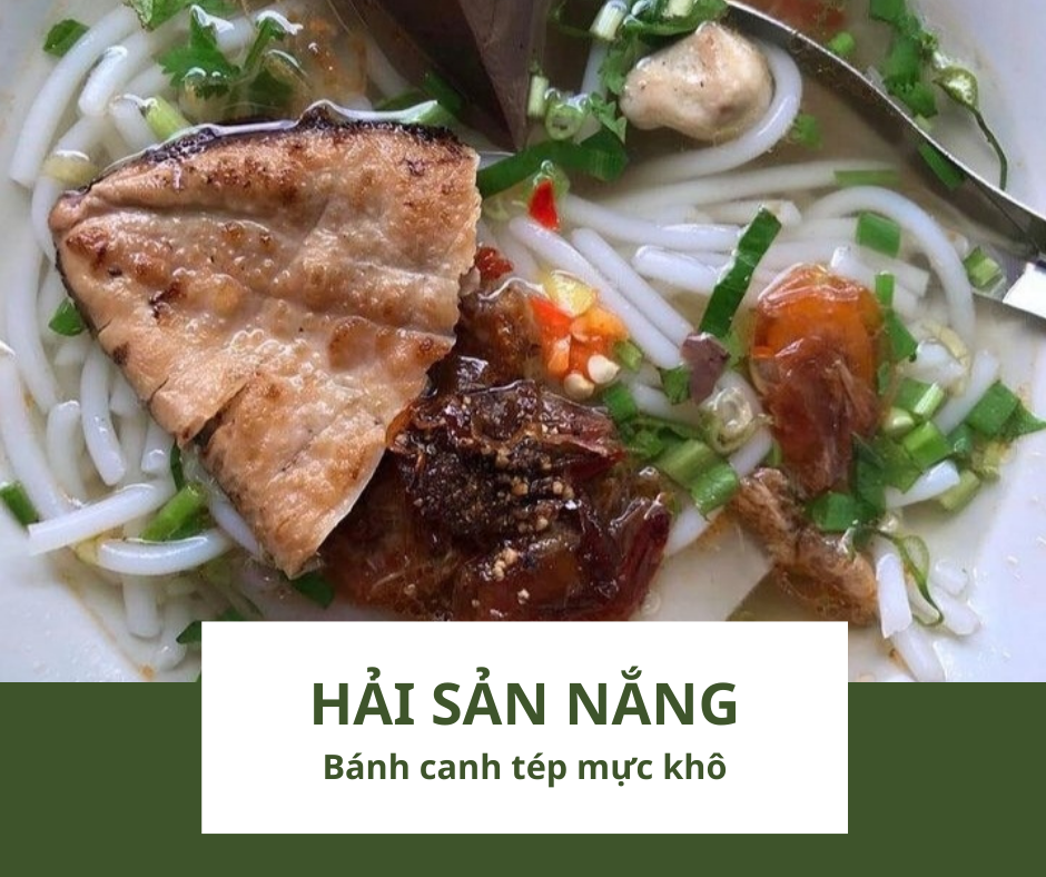 BÁNH CANH TÉP MỰC KHÔ - CHUẨN VỊ NÚI ĐÁ SIÊU NGON - Hải sản Nắng