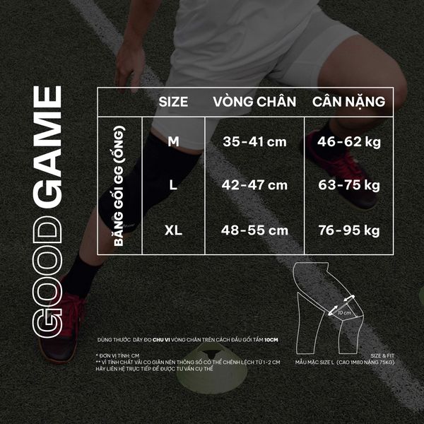 Hướng dẫn chọn size/Size Guide – Thời trang Thể Thao Việt Nam