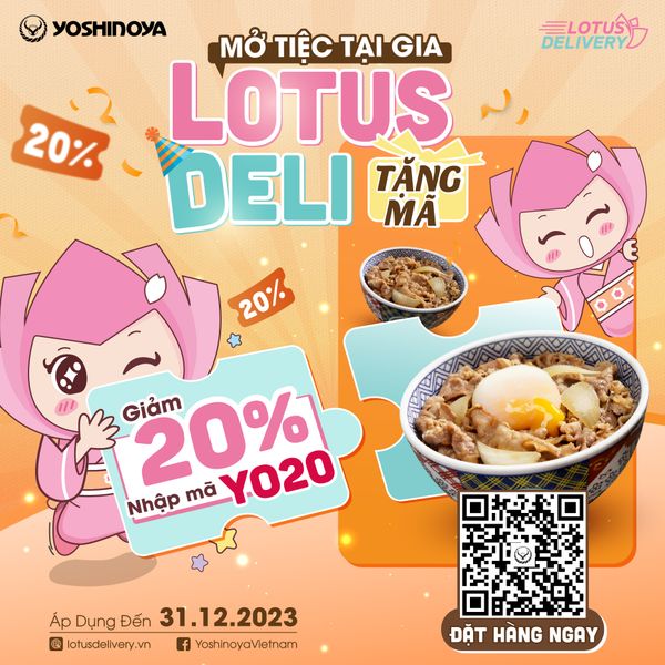 Yoshinoya – Lotus Delivery