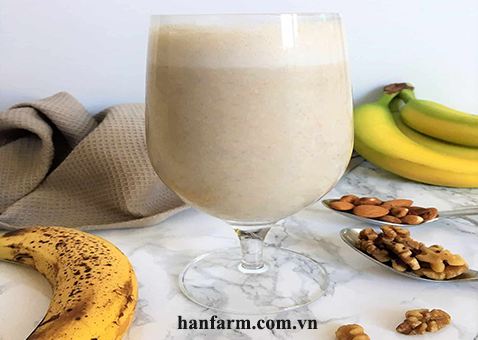Sinh tố chuối và óc chó tốt cho sức khỏe! – HÂN'S FARM