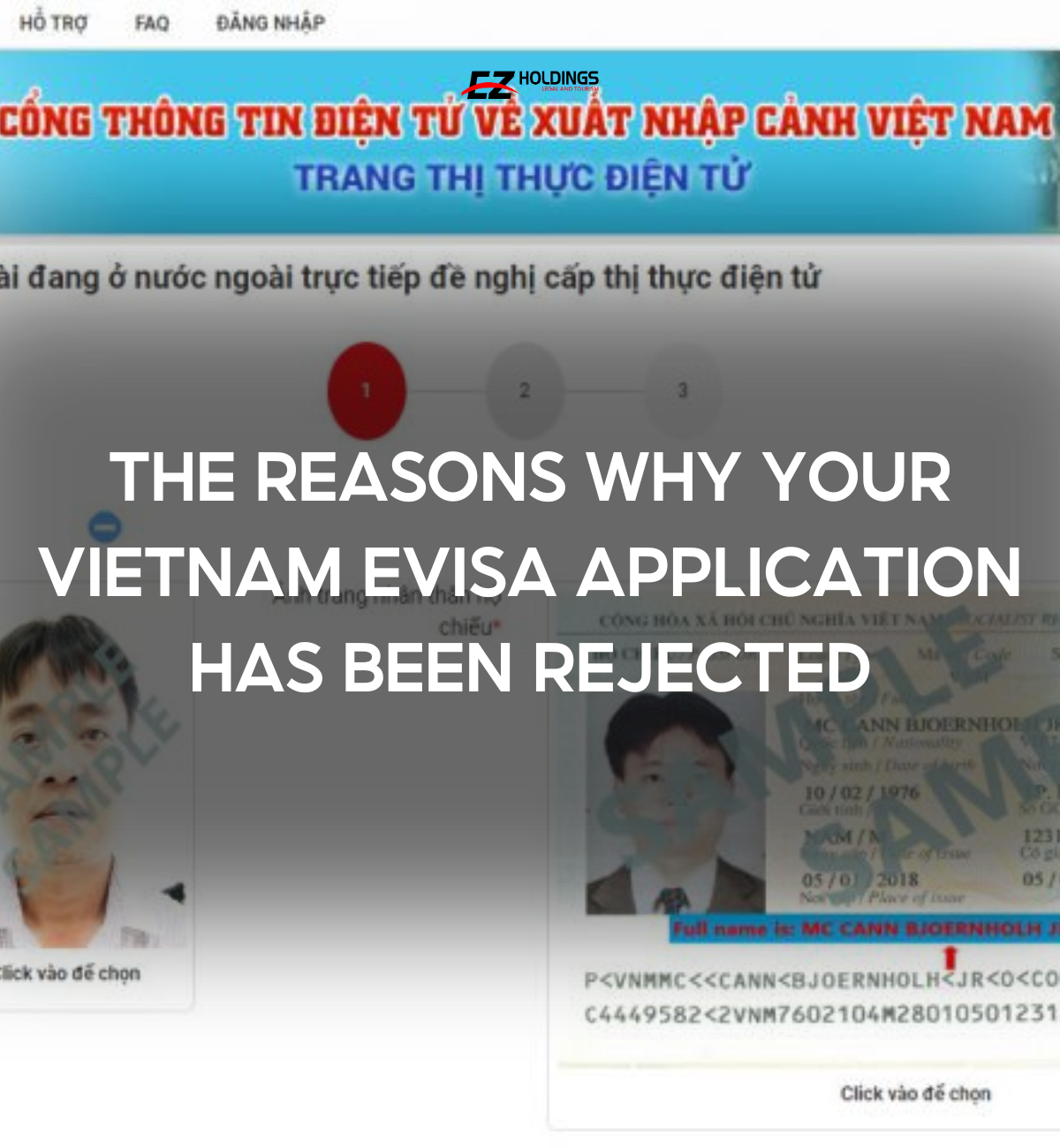 Here Are The Reasons Why Vietnam Evisa Application Has Been Rejected ...