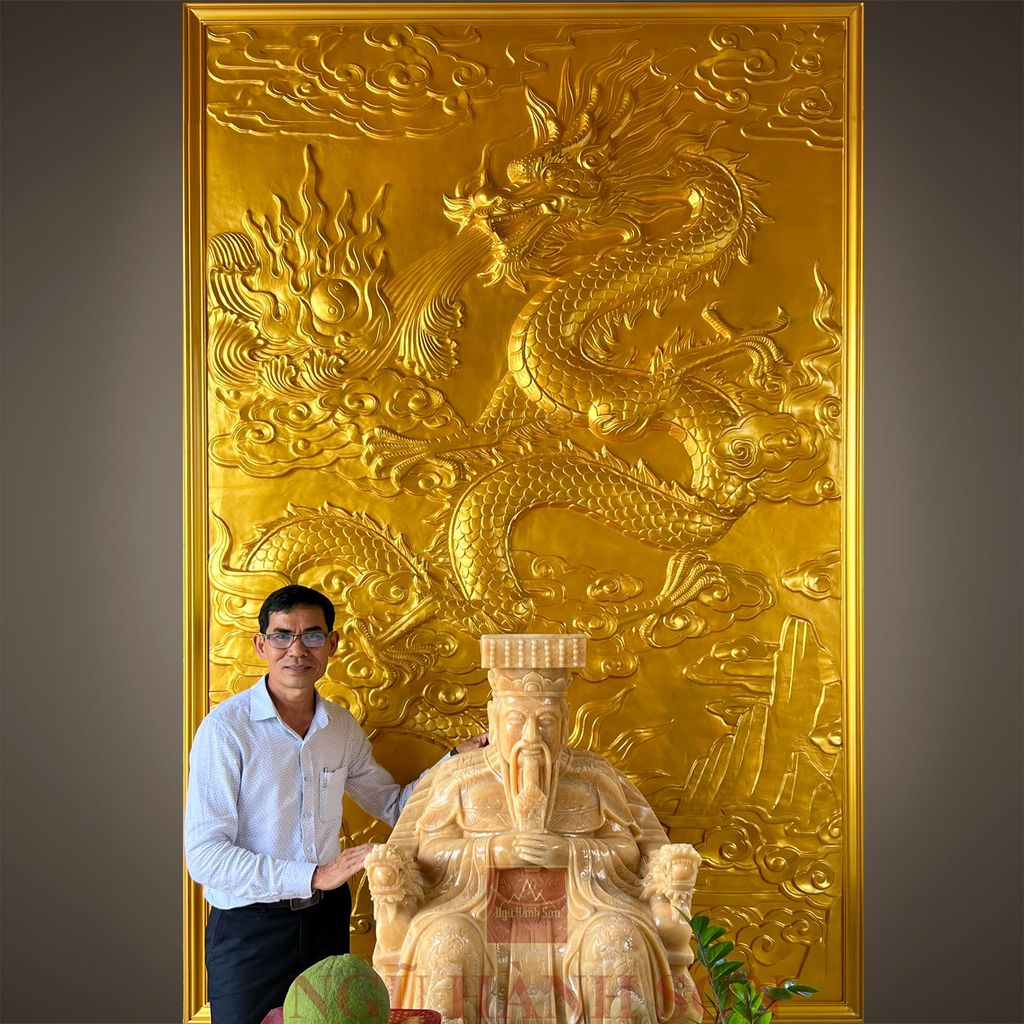 PHÙ ĐIÊU RỒNG - PHỤNG – Điêu Khắc Đá Ngũ Hành Sơn