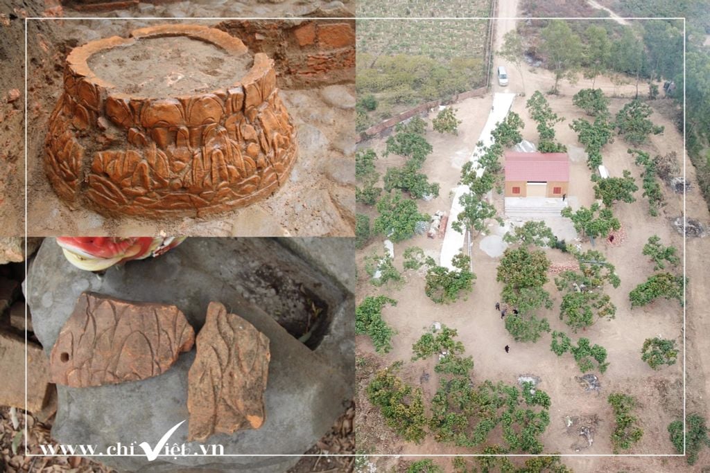 Phát hiện chân đèn đất nung thời Trần ở chùa Yên Dưỡng, Quảng Ninh– Chỉ ...