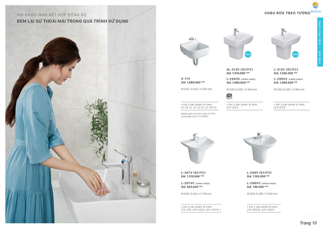 Thiết bị phòng tắm mang INAX