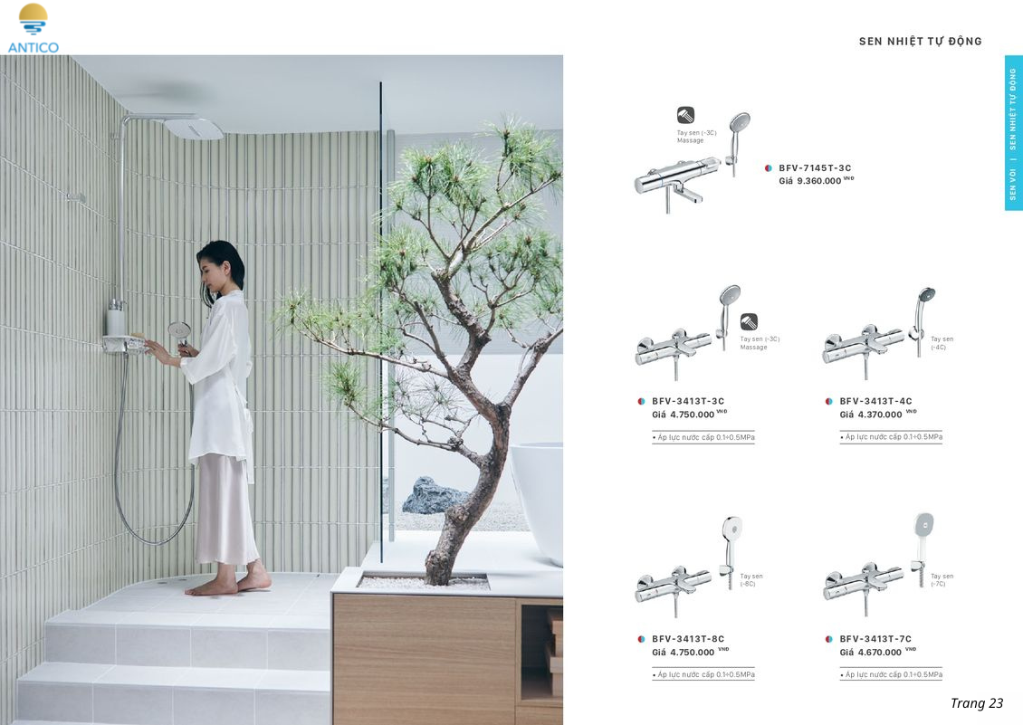 Thiết bị phòng tắm mang INAX