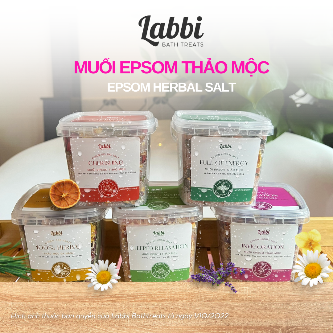 EPSOM HERBAL SALT - MUỐI EPSOM THẢO MỘC LÀ GÌ? – Labbi Bath Treats