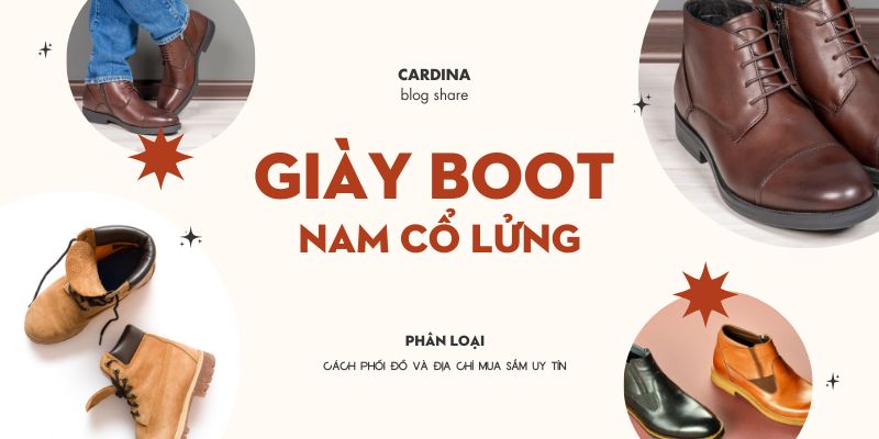 Giày boot nam cổ lửng là gì? Cách phối đồ với giày boot nam cổ lửng