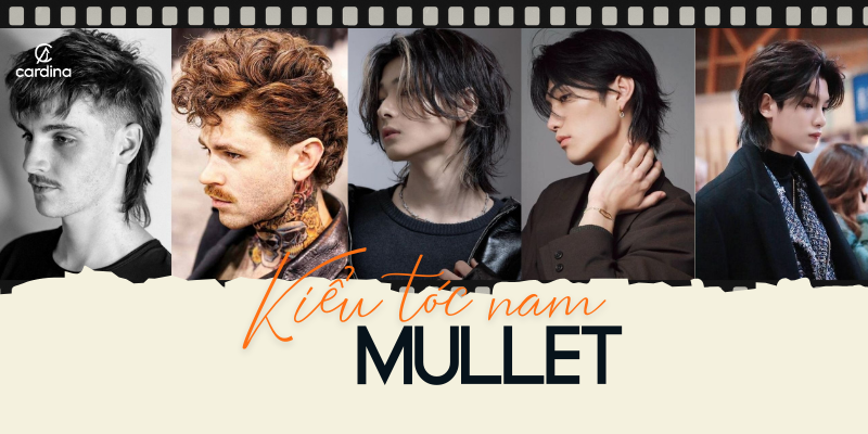 20+ kiểu tóc mullet nam cực cuốn hút, NAM TÍNH phong cách