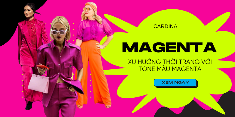 Magenta là màu gì? Gợi ý phối đồ cùng màu magenta xuân hè 2025