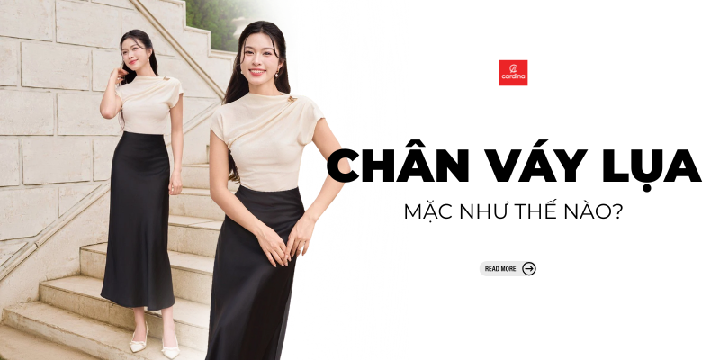 Diện chân váy lụa chuẩn fashionista: Mẹo phối đồ cực cuốn